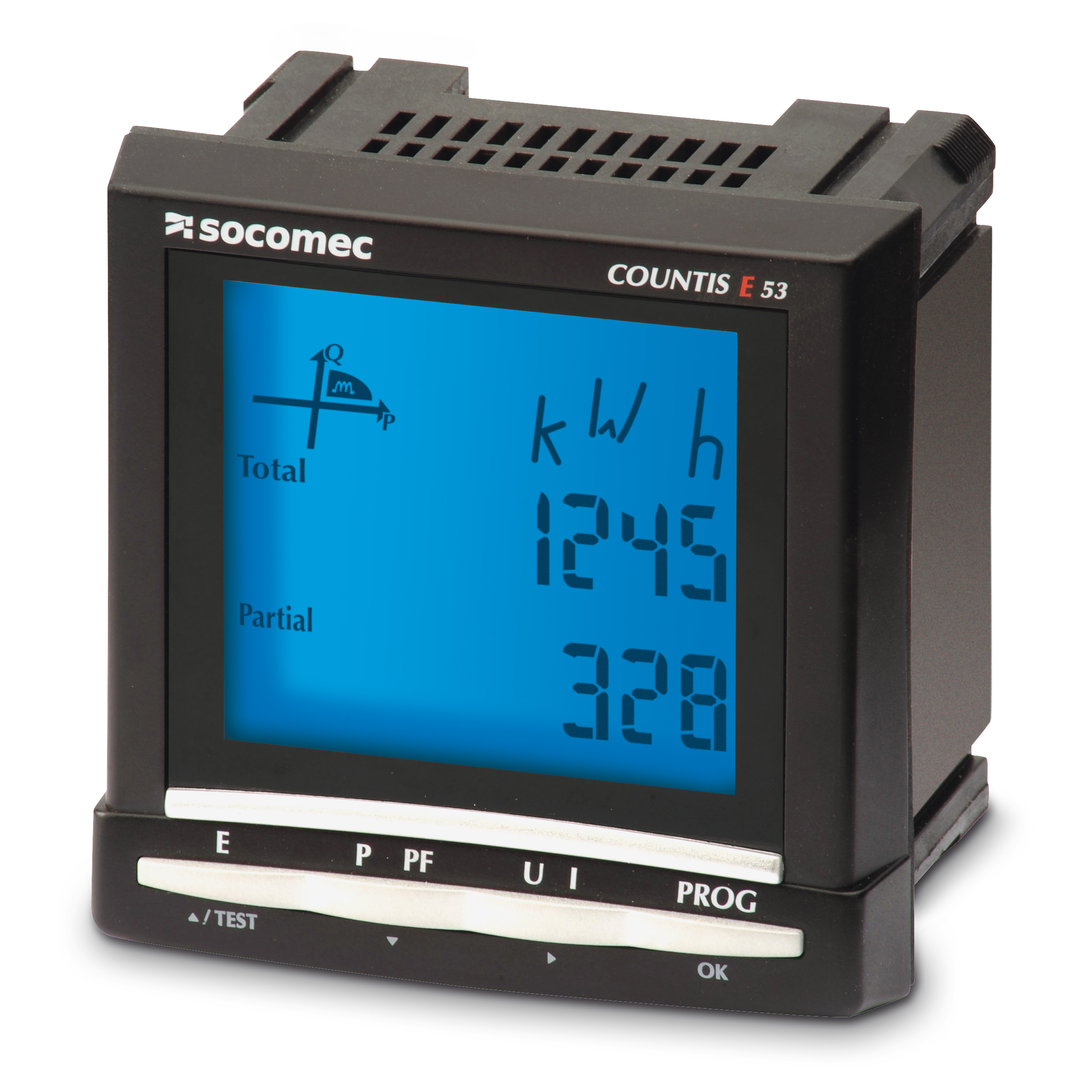 ENERGY METER COUNTIS E53 MODBUS RS485 COMMUNICATION - Energolukss